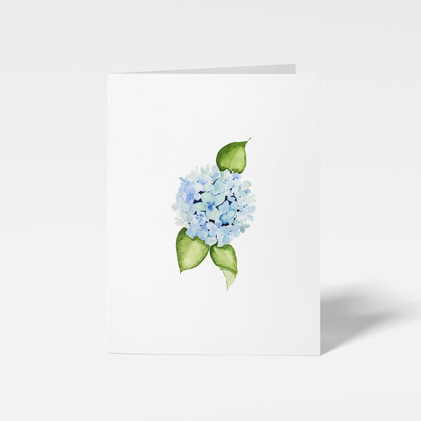 Hydrangea Mini Note Card – Finding Silver Pennies