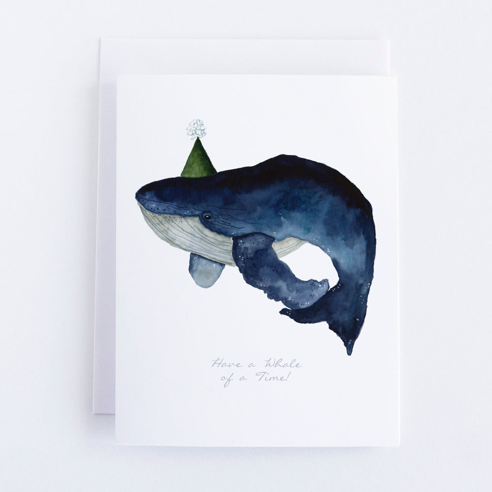 Blue Whale Birthday Card – Finding Silver Pennies